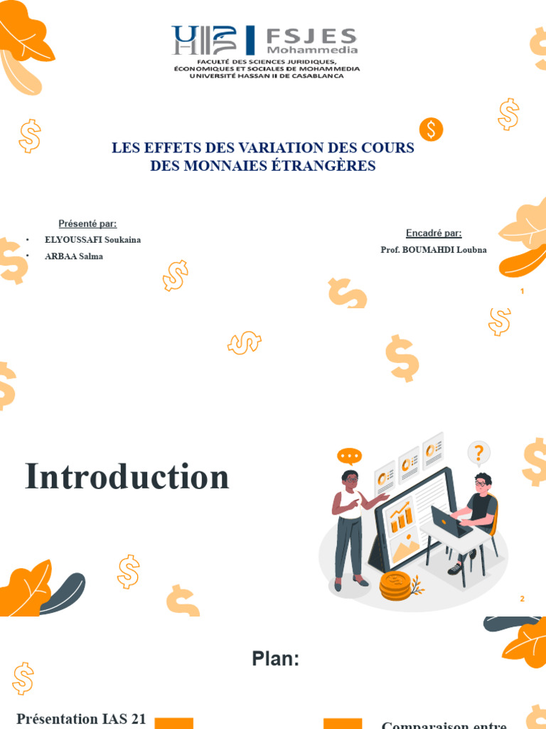 18 - Les Effets Des Variations Des Cours Des Monnaies Étrangères | PDF | Comptabilité | Normes ...