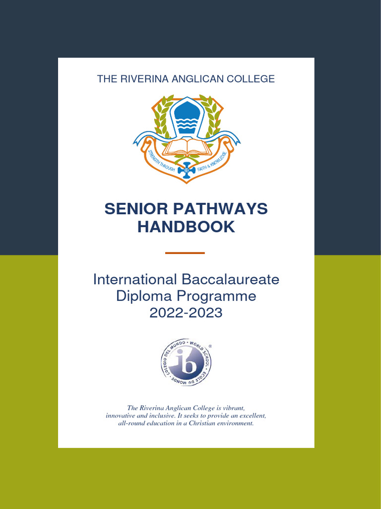 2022-2023 Senior Pathways IBDP Handbook | PDF | Knowledge | Cognition