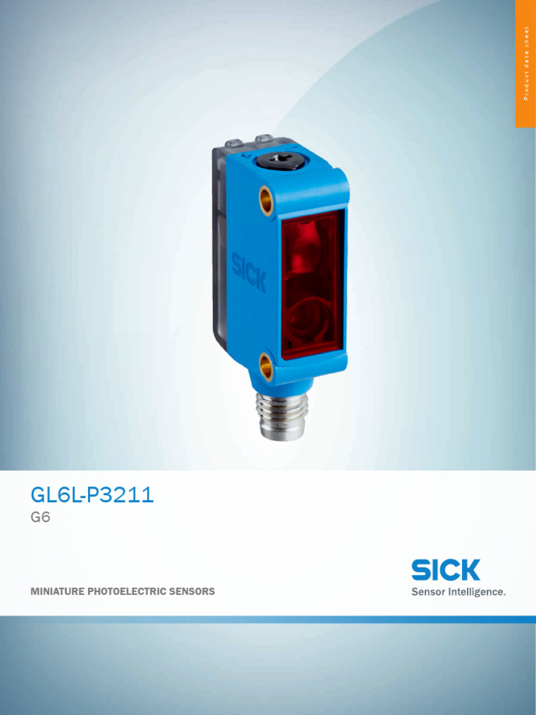 Datasheet GL6L-P3211 1117677 en | PDF | Photoelectric Effect ...