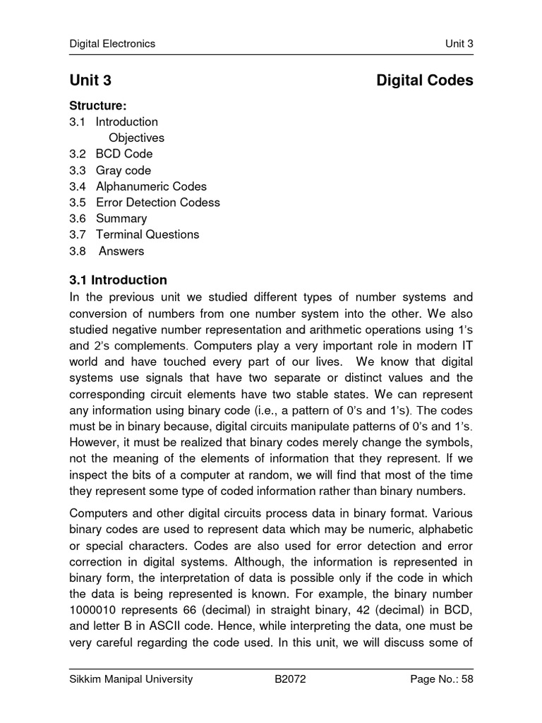 Bit102 Slm Library Slm Unit 03 Pdf Binary Coded Decimal Character Encoding 