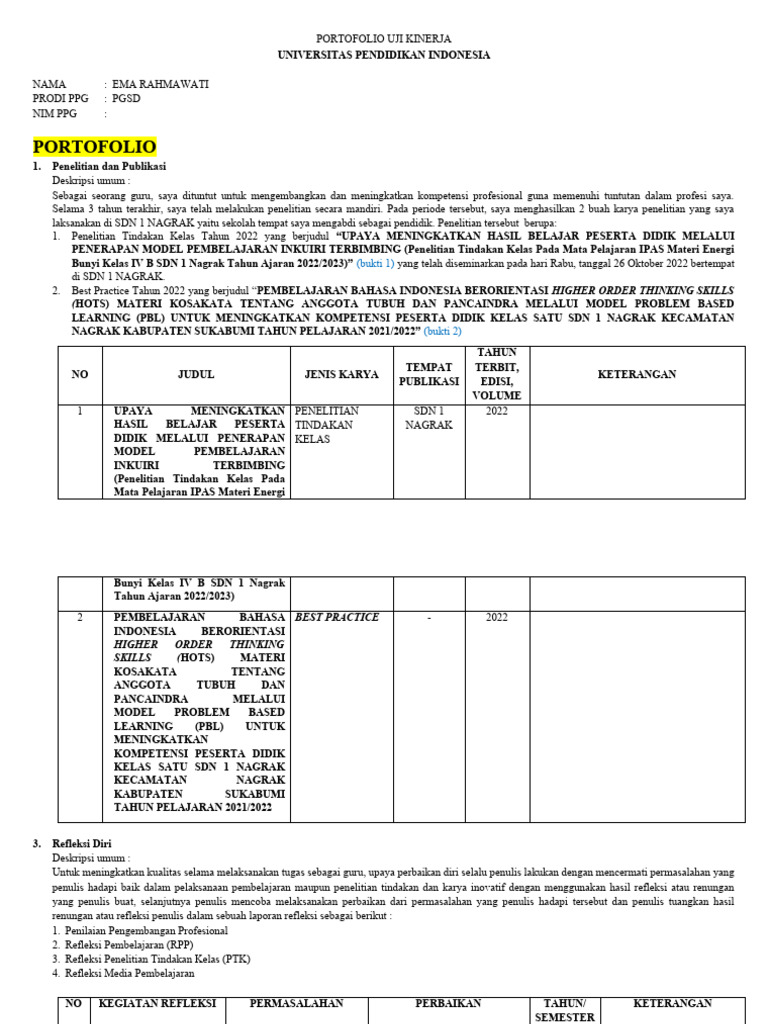 File BORANG UKIN MAHASISWA A1-2021 | PDF