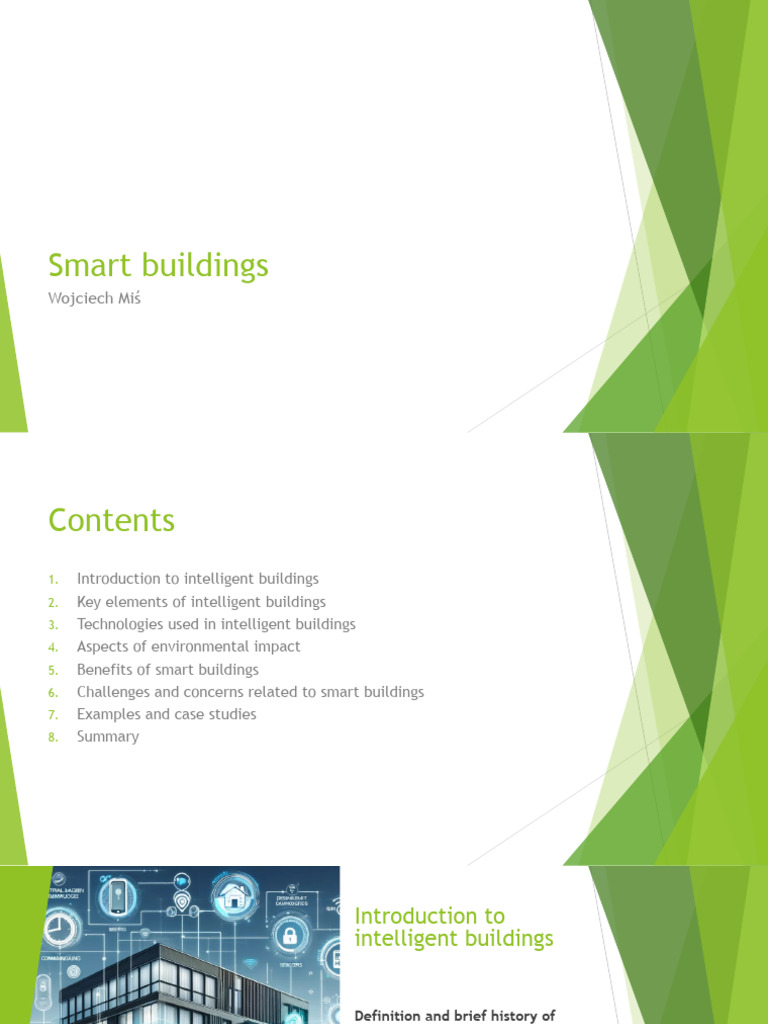 Inteligentne Budynki | PDF | Building Automation | Efficient Energy Use