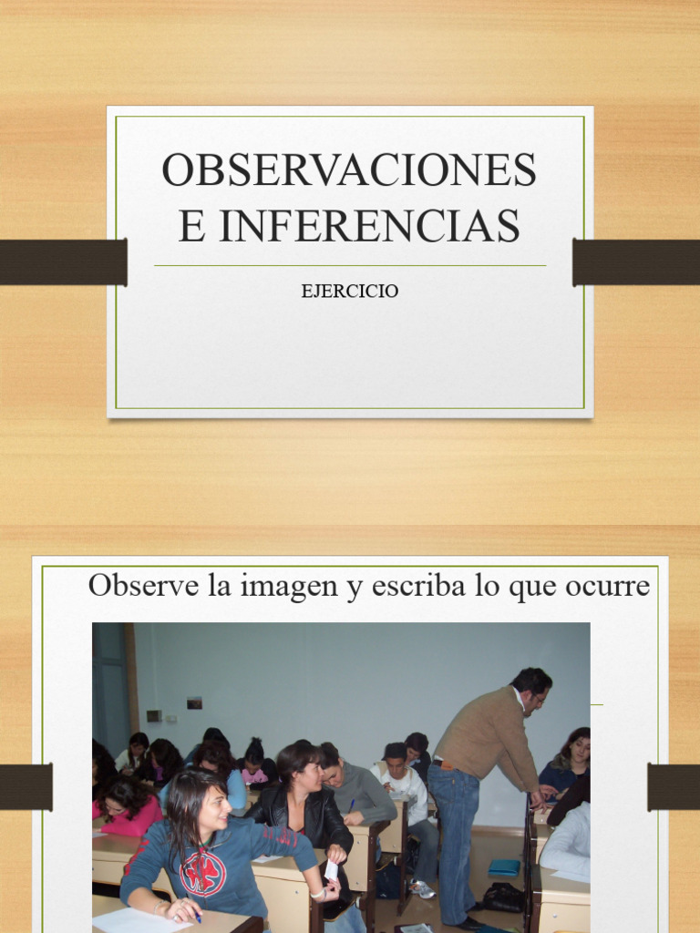 ExaminaciÃ³n de ideas para distinguir entre hechos, informes, opiniones ...