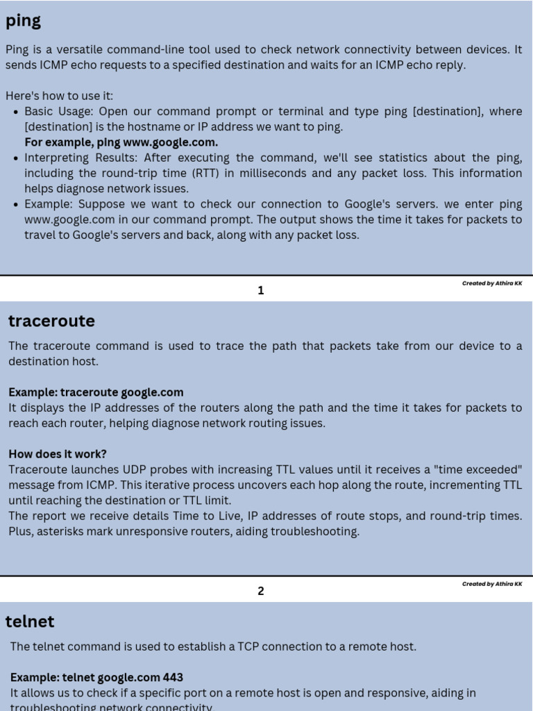 Network Troubleshooting Basics | PDF | Domain Name System ...