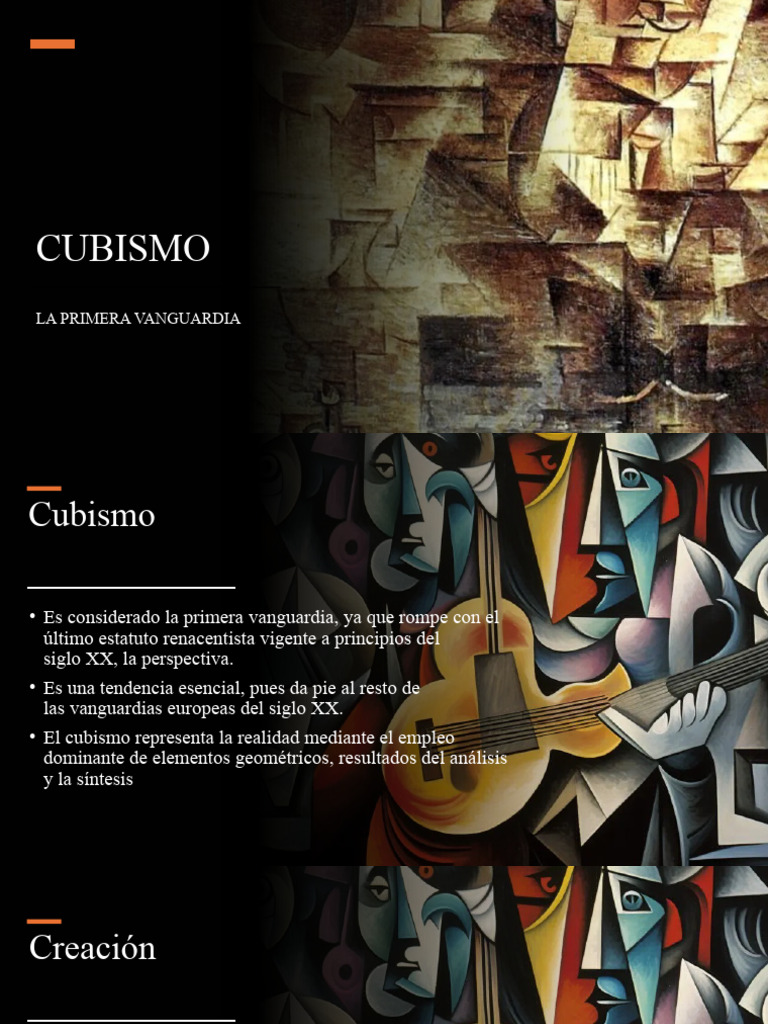 CUBISMO Arte ¿Que Es? | PDF