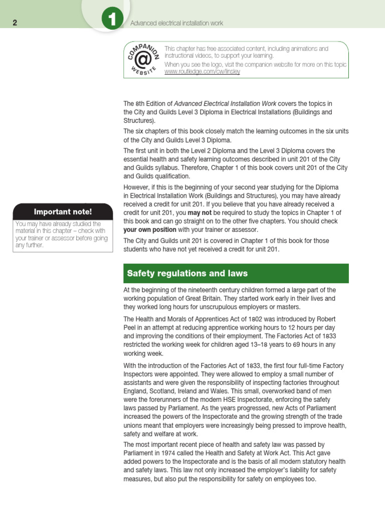 Health & Safety Regulations | Download Free PDF | Personal Protective ...