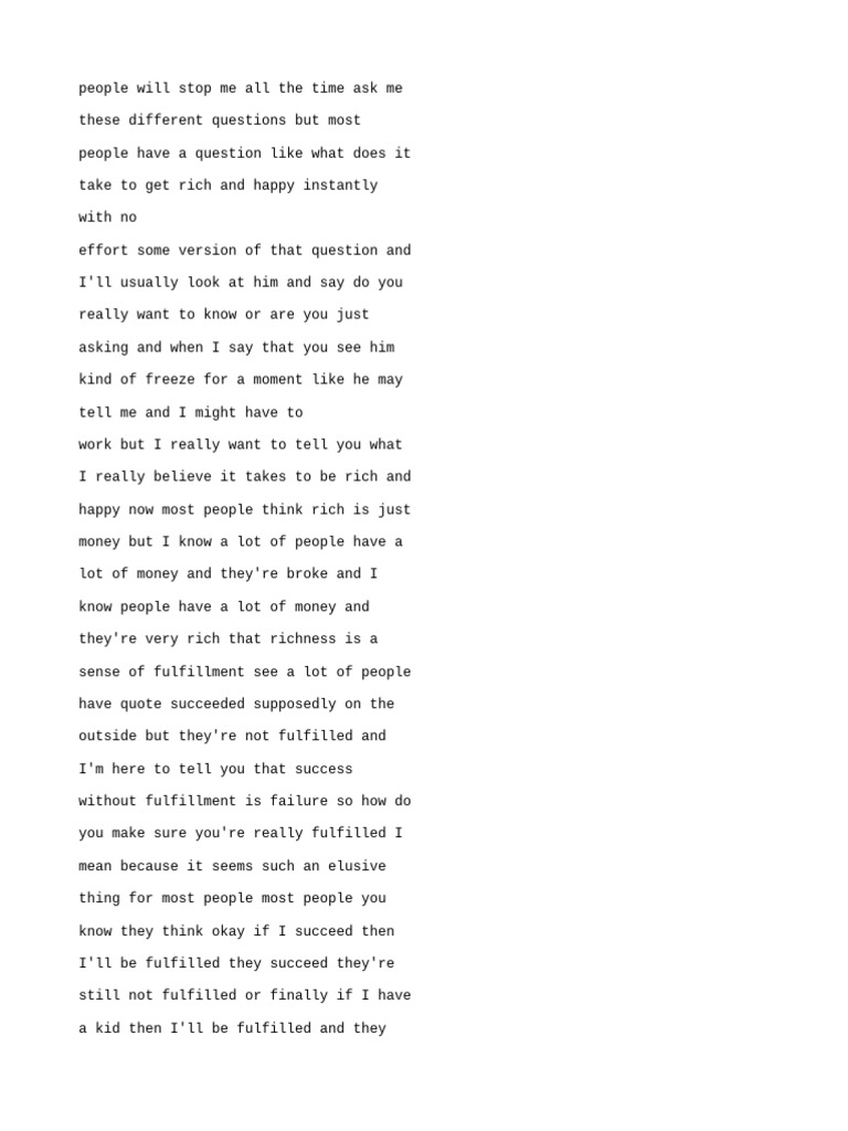 Tony Robbins 6 Human Needs in Detail. (English (Auto-Generated ...