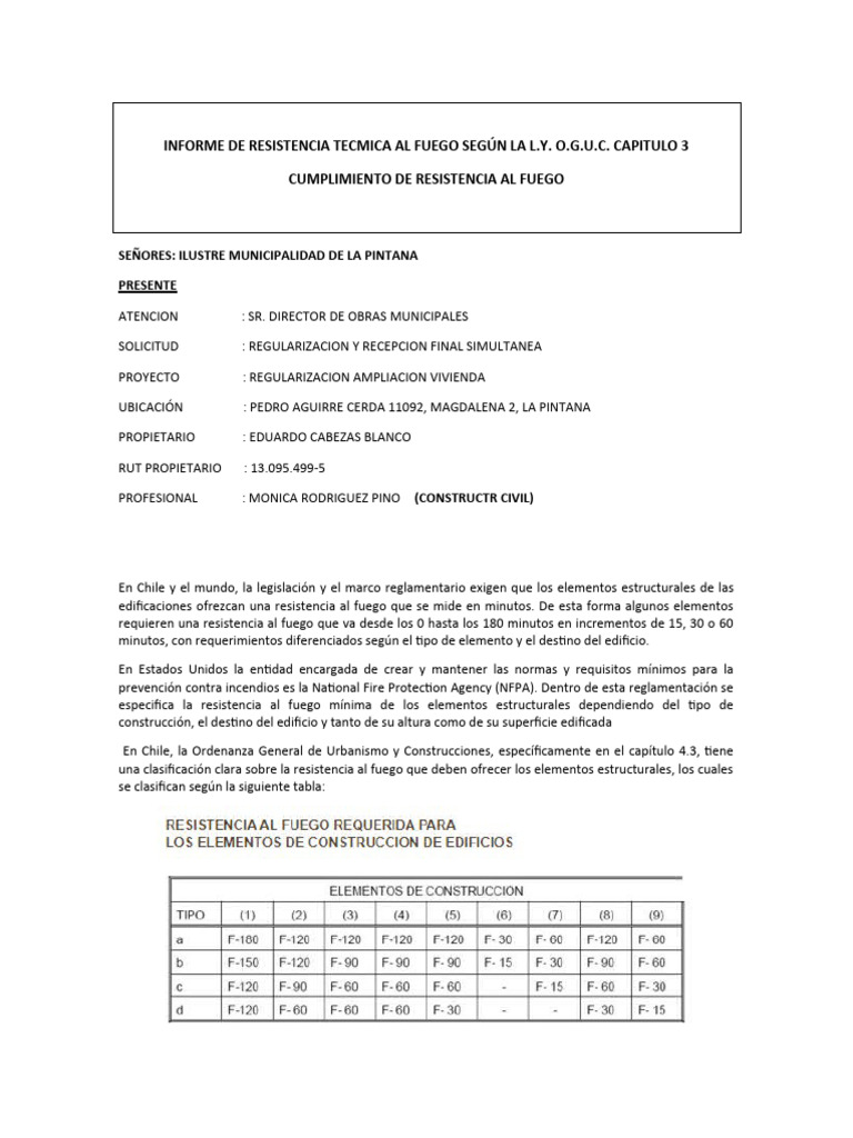 Informe Resistencia Termica | PDF | edificio | Albañilería