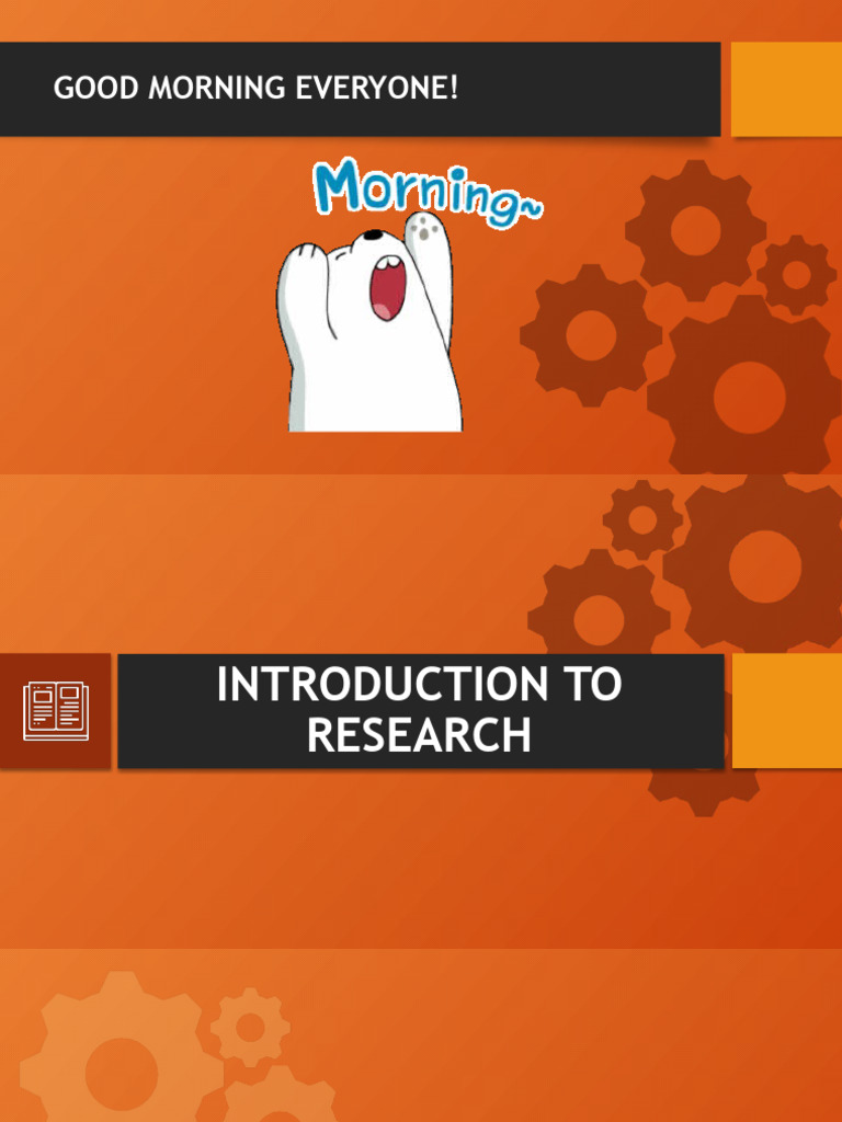 Parts of A Research | PDF | Methodology | Abstract (Summary)