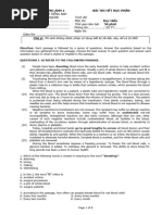 TOEFL 2025 Practice Questions Guide | PDF | Fog