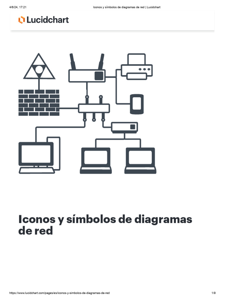 Iconos y Símbolos de Diagramas de Red | PDF | Computación en la nube | Conmutador de red