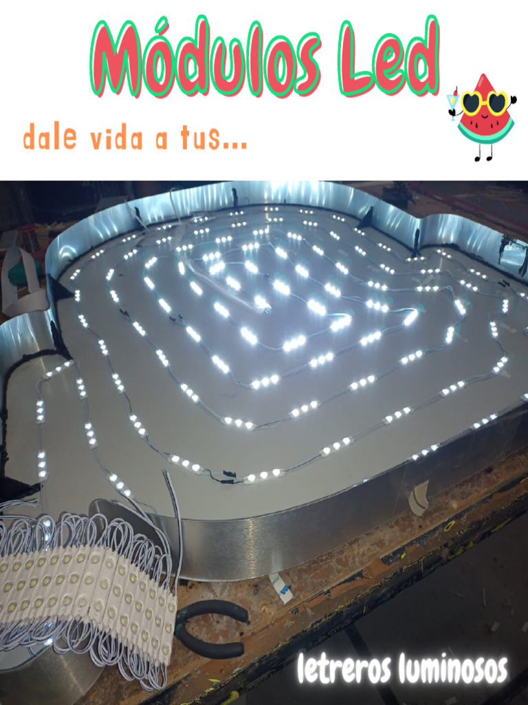 Modulos Led | PDF | Diodo emisor de luz | Tecnología de pantalla