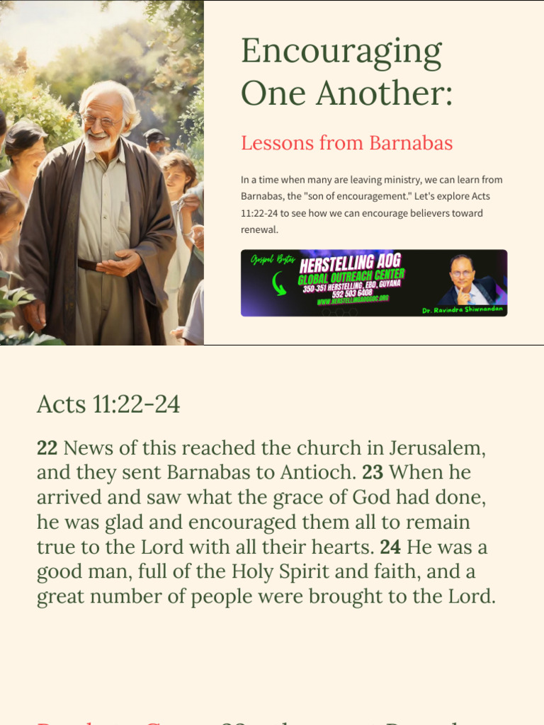 Encouraging One Another | PDF | Faith | Jesus