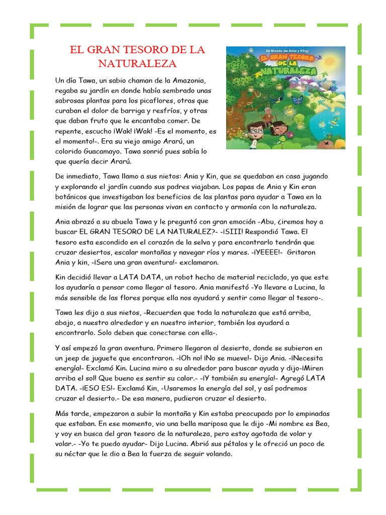 El Gran Tesoro de La Naturaleza | PDF