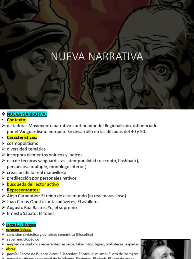 Nueva Narrativa - Generación Del 60 | PDF | Poesía