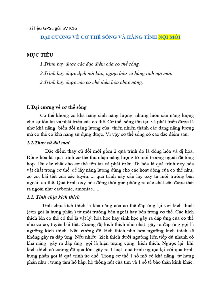 Tài liệu GPSL gửi SV K16 | PDF