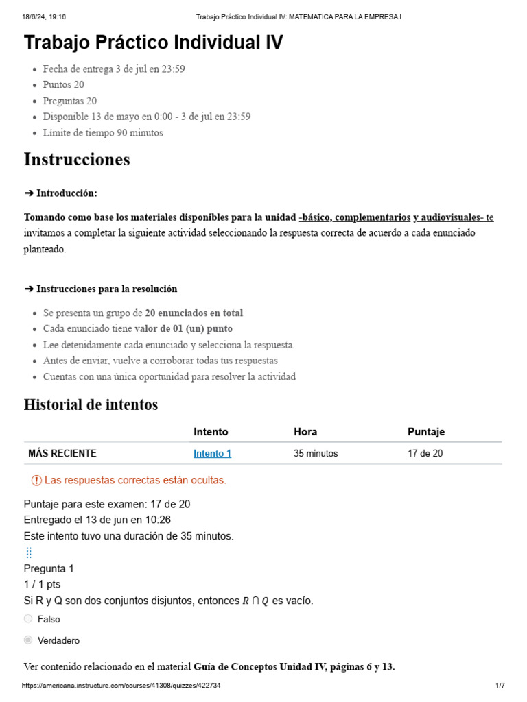 TP Matematica Iv | PDF | Conjunto (Matemáticas) | infinito