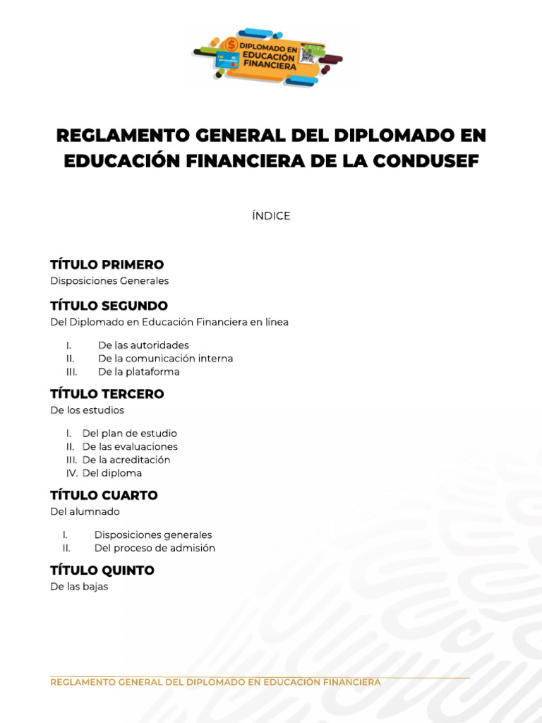 Reglamento General | PDF