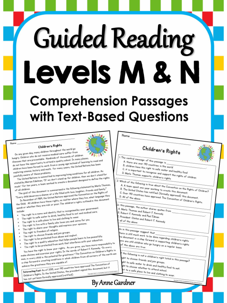 11 - Reading Comprehension and Close Reading Passages For Guided ...