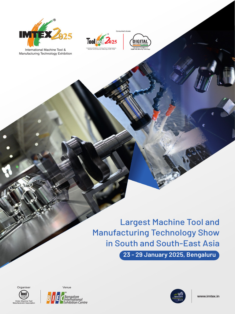 IMTEX 2025 Brochure | PDF | Machines | Automation