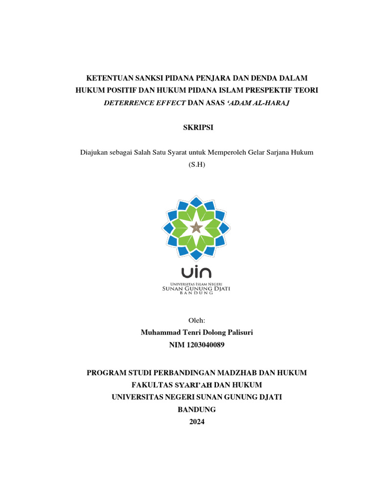 Skripsi Dolong Fix Bismillah | PDF | Karier & Perkembangan | Ilmu Sosial