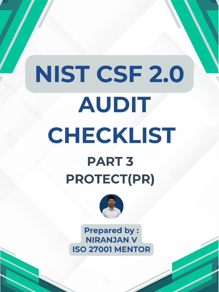 NIST CSF 2.0 Audit Checklist - Protect | PDF | Information Security ...
