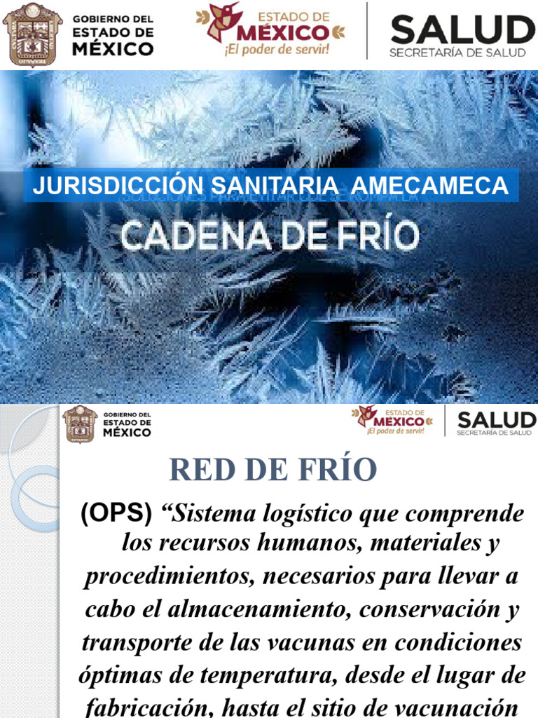 Guía de Manejo de la Cadena de Frío | PDF | Agua