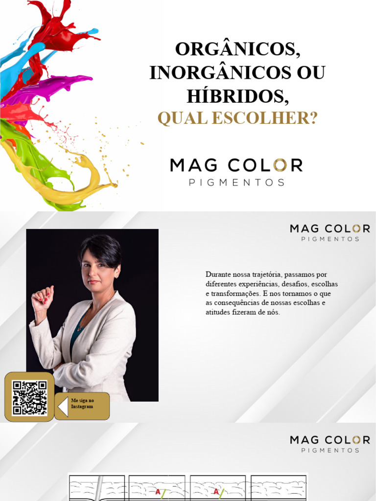 Mentoria Mag Color | PDF | Pigmento | Química Orgânica