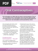 COCP Counselling OSCE Checklist | PDF | Combined Oral Contraceptive ...