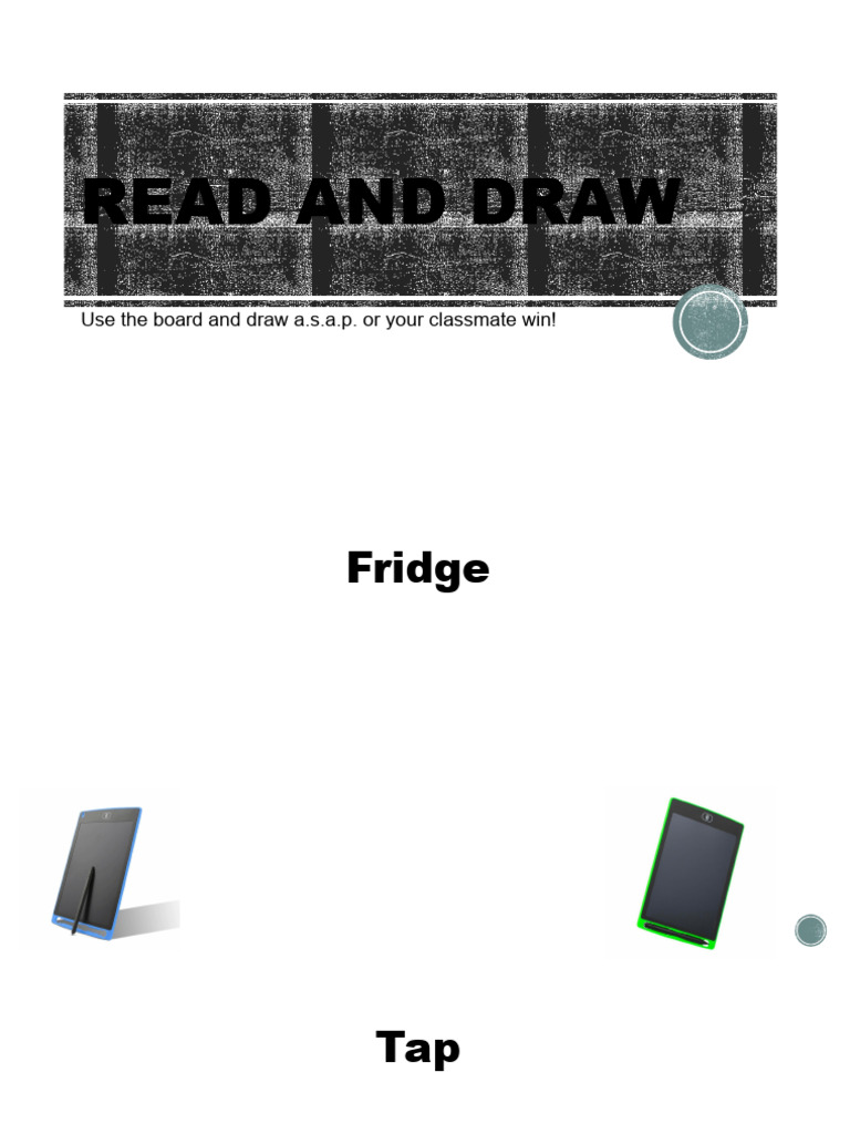 Quick Drawing Game Instructions | PDF