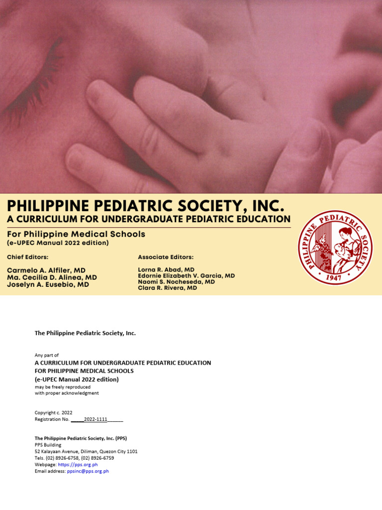 Pps e Upec Manual 2022 | PDF | Health Care | Pediatrics