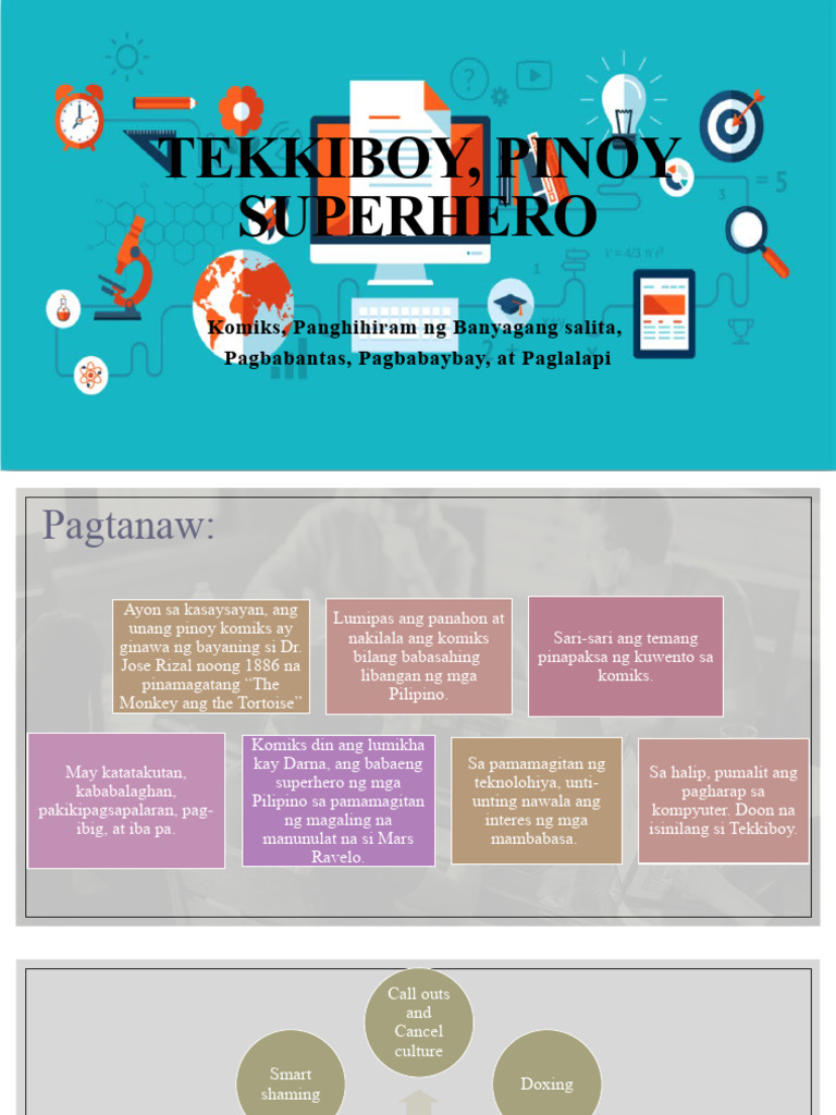 Aralin 16 - Tekkiboy, Pinoy Superhero | PDF