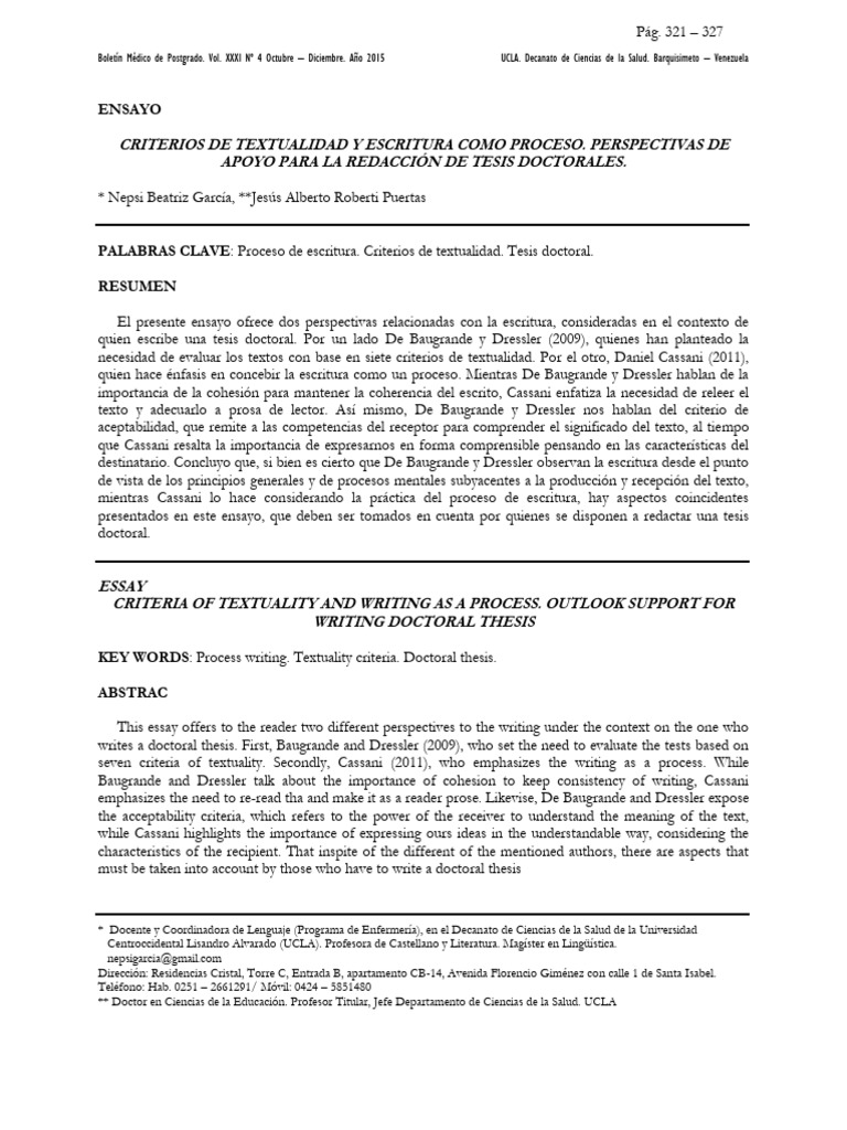 Criterios de textualidad-normas textuales | PDF | Escritores | Pensamiento