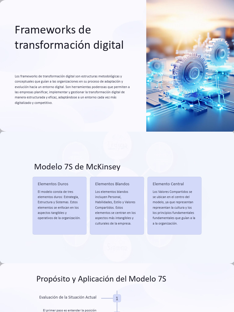 Presentacion Frameworks de Transformacion Digital | PDF | Planificación | Business