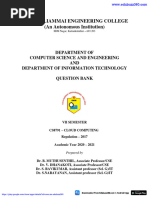 BCS601 | PDF | Cloud Computing | Apache Hadoop