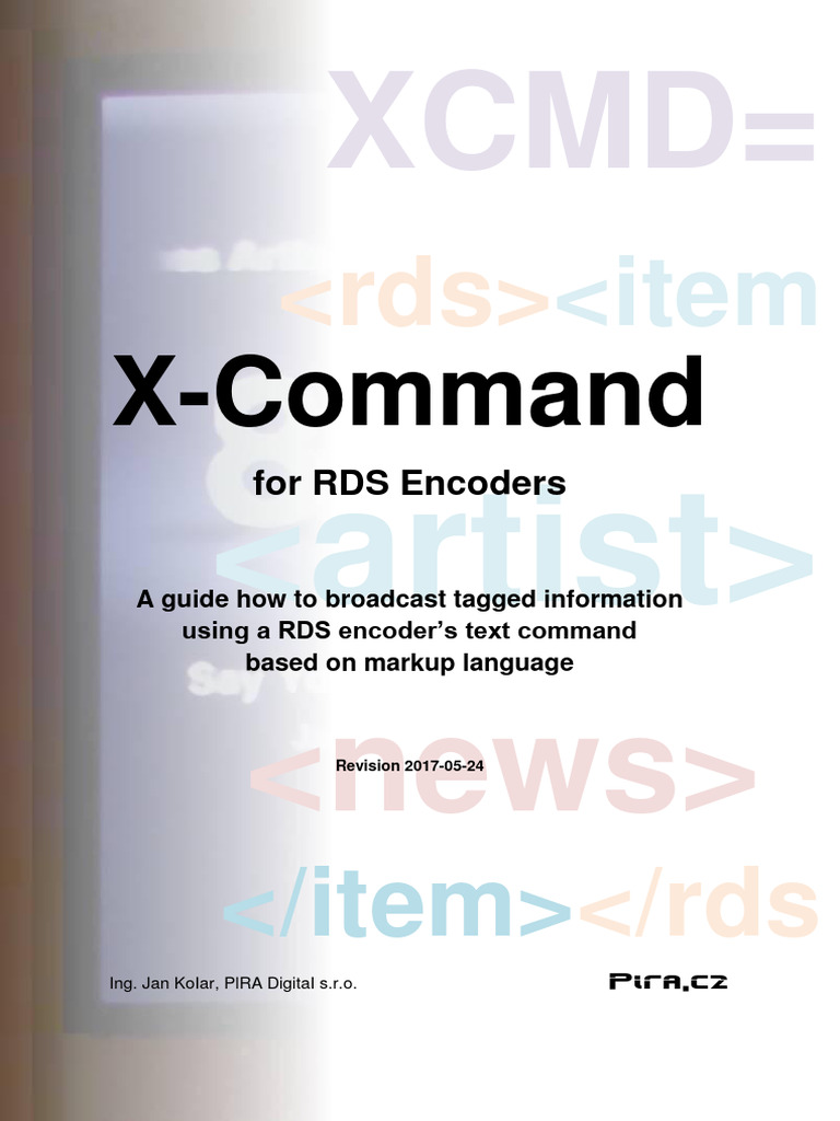 XCMD | PDF | Xml | Data Compression