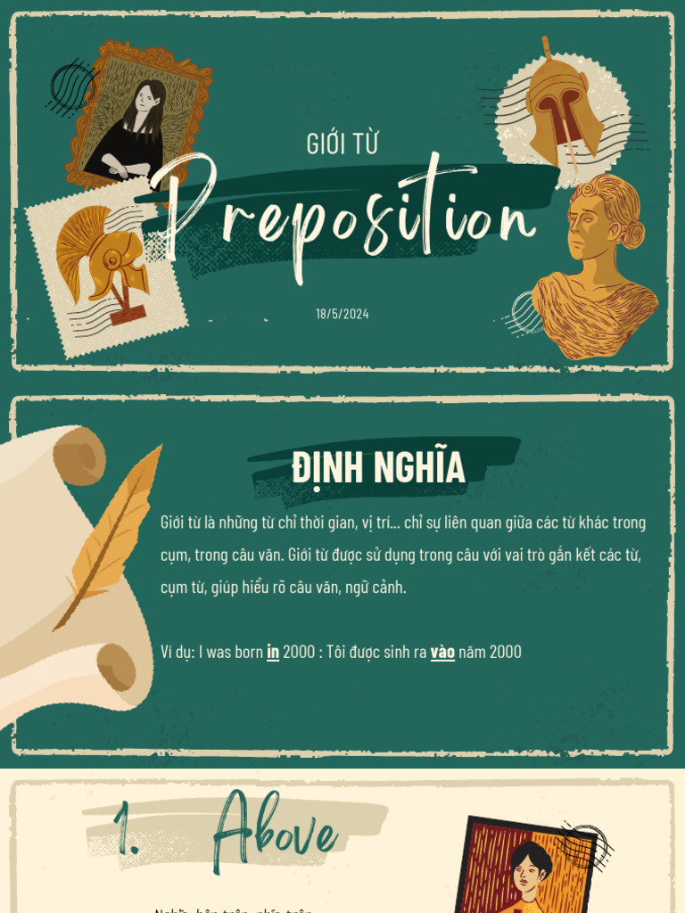 Preposition: Gi I T | PDF