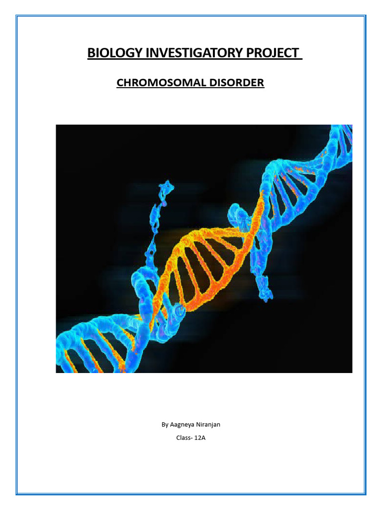 BIOLOGY INVESTIGATORY PROJECT | PDF | Meiosis | Mitosis