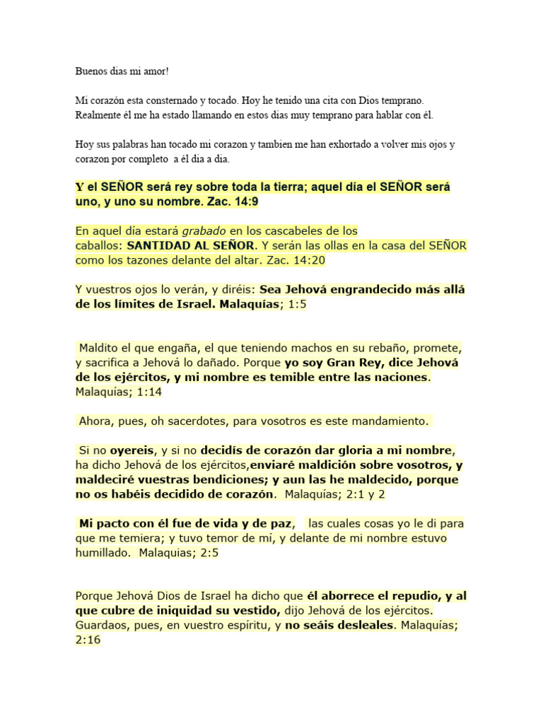 Buenos dias mi amor | Descargar gratis PDF | Amor | Creencia religiosa y doctrina