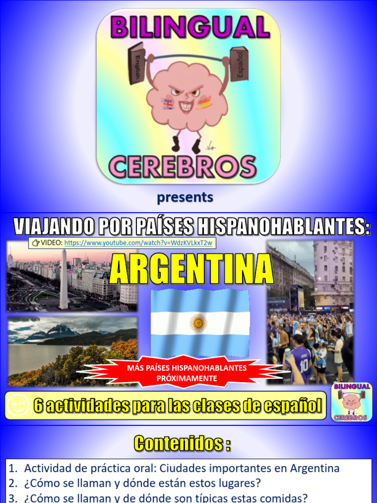 Países hispanohablantes-ARGENTINA | PDF