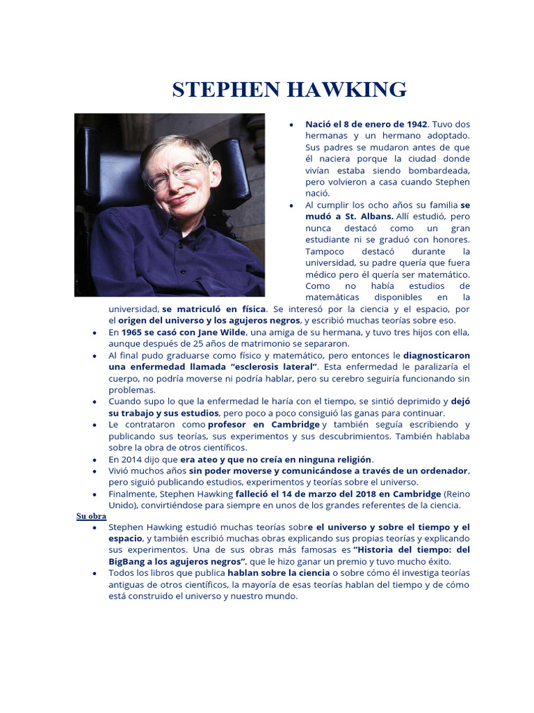 Stephen Hawking | PDF | James Clerk Maxwell | Electromagnetismo