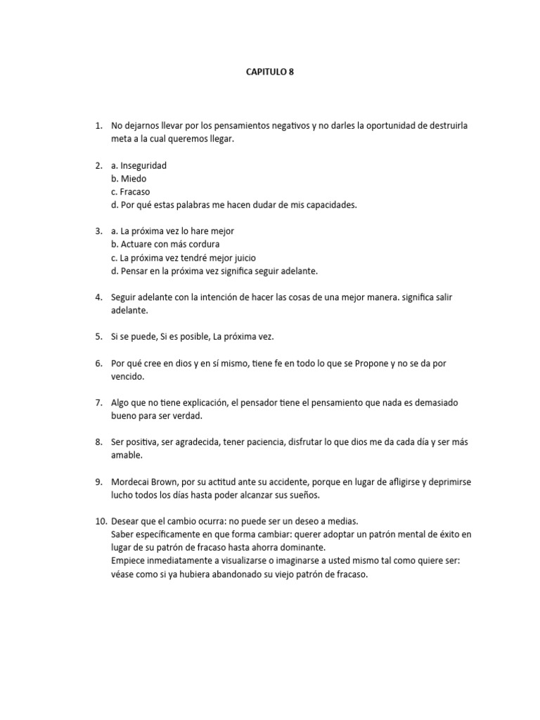 Capitulo 8 | PDF