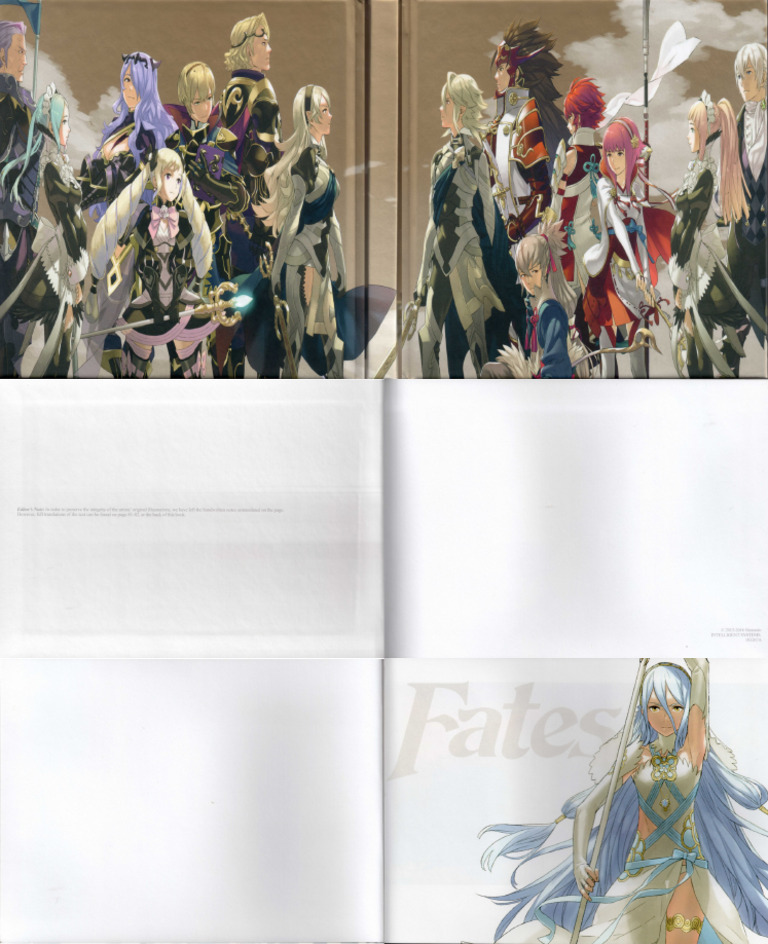 Fire Emblem (Fates) - Artbook | PDF