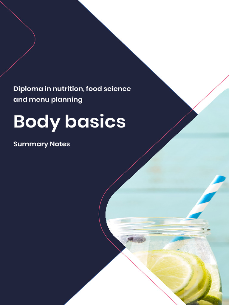Food Science Lesson 1 Notes | PDF | Small Intestine | Stomach
