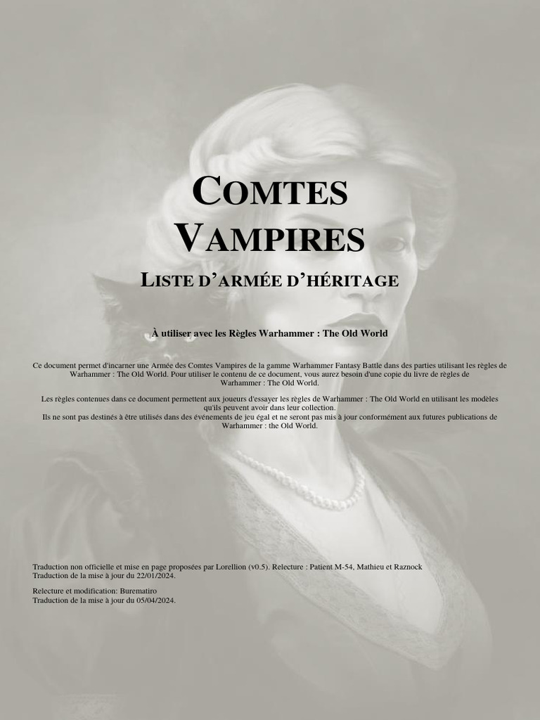 Old World Vampires | PDF | Mort-vivant | Vampires