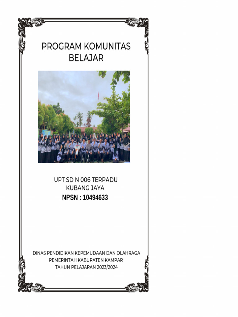 Contoh Laporan Kombel PDF | PDF