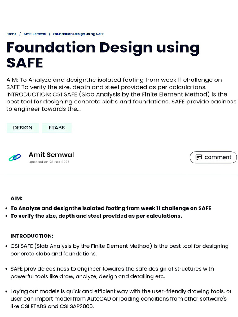 Safe Foundation | PDF