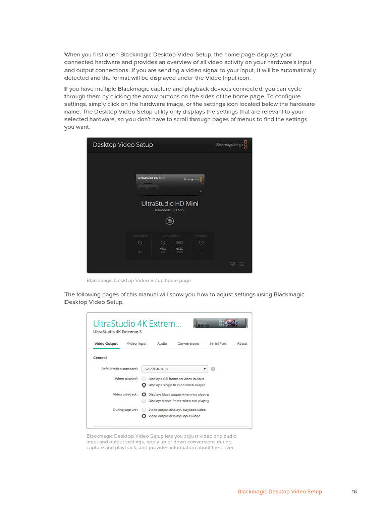 Blackmagic Desktop Video Guide | PDF | Technology & Engineering