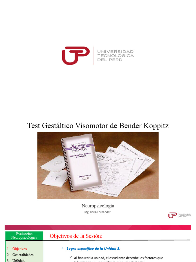 Test Bender Koppitz: Evaluación Visomotora | PDF | Las emociones ...
