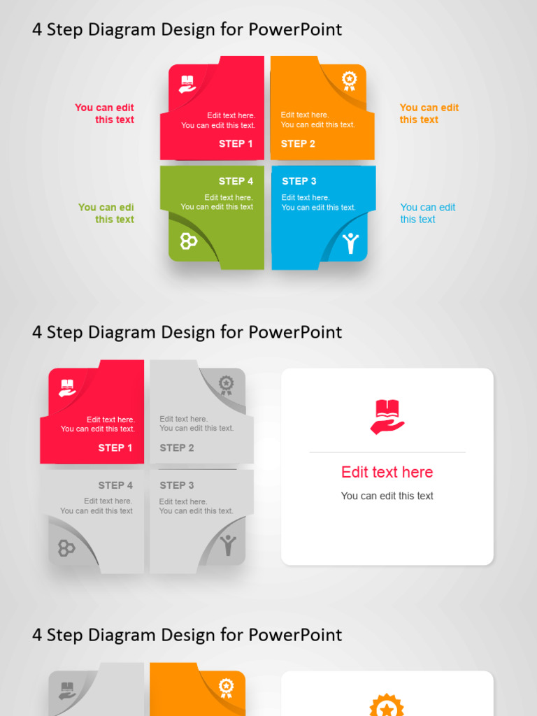 4 Step Diagram Design | PDF | Software
